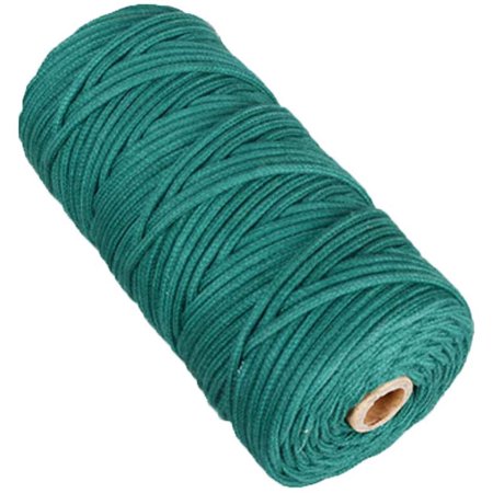 Turmeric Knitting Cord Rope 100 Meters Natural Cotton Cord Braided ...