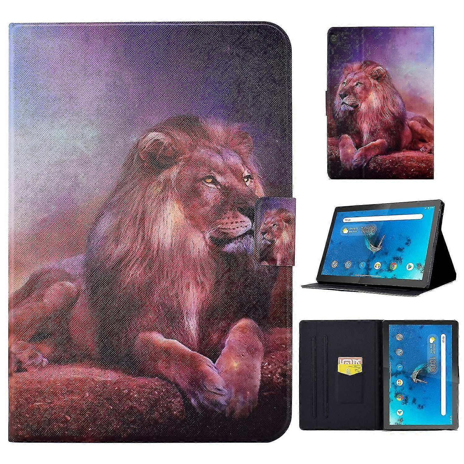 Funda protectora de TPU pintada con diseño de mariposa y lobo para ...