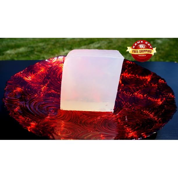 ULTRA CLEAR TRANSPARENT ORGANIC GLYCERIN MELT & POUR SOAP BASE 100% ...