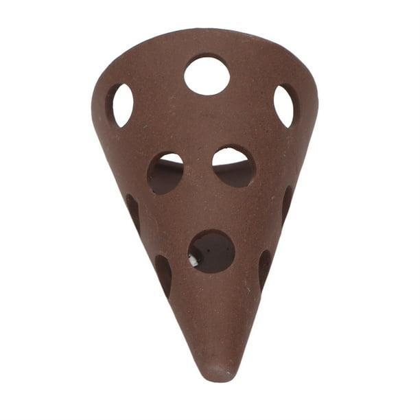 Fish Hideout, Interesting Hollow Conical Shape Ceramic Aquarium Shelter ...