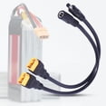 Adapter Cable Charging Cable Male Connector to 5.5x2.1mm/5.5x2.5mm Male ...