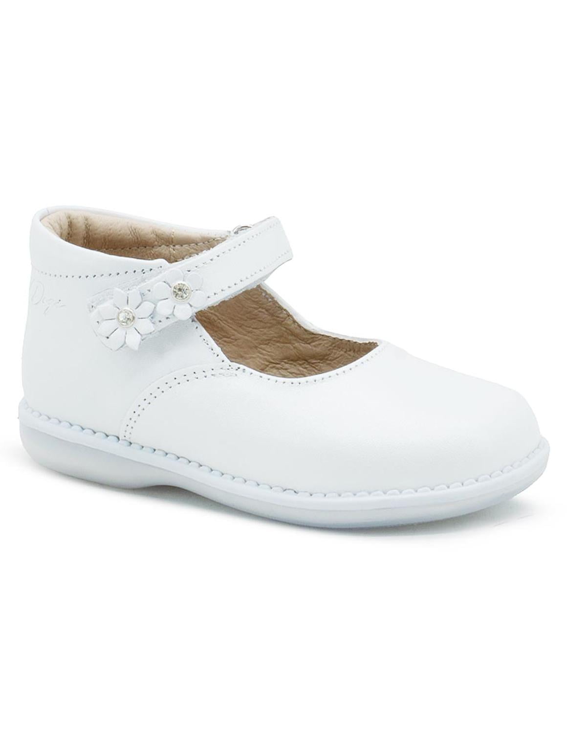 Zapato Dogi Niña Primera Comunión Piel Color Blanco Con Arco blanco 17. ...