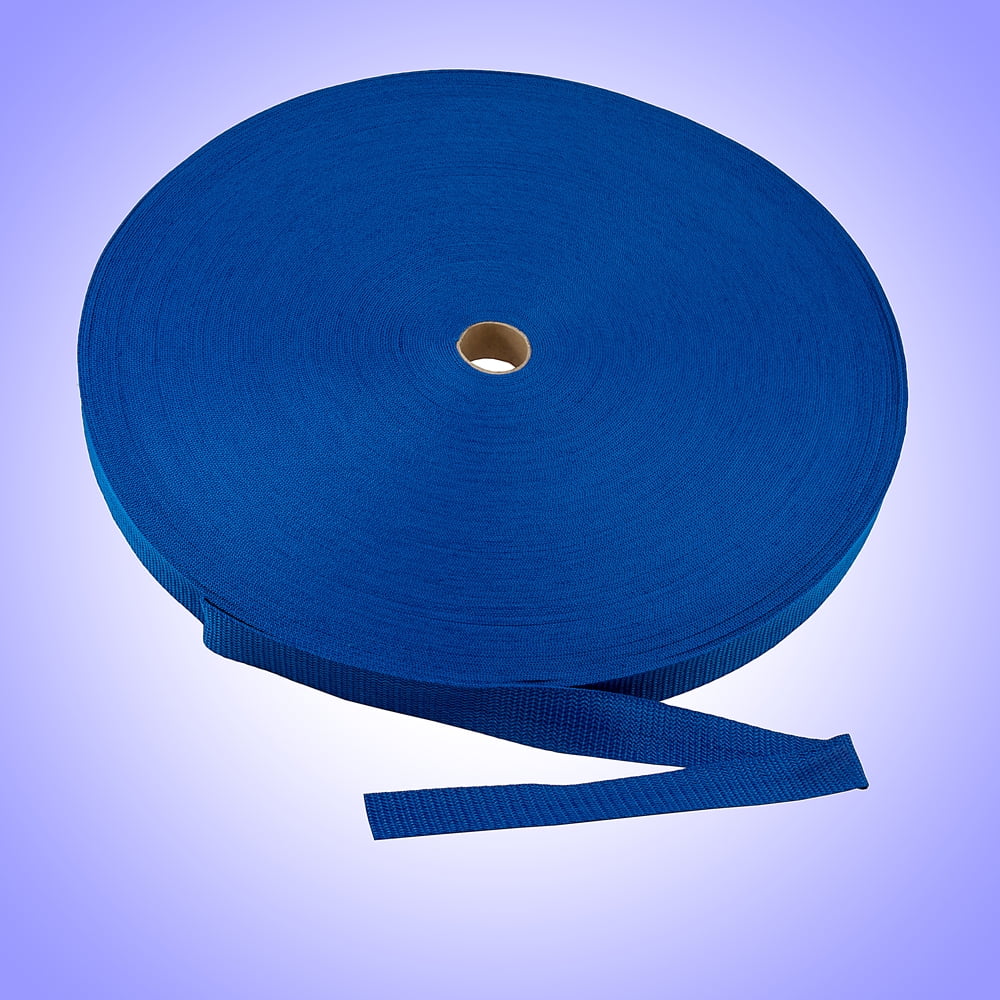 DuraGrip® Brand - 3/4" Pacific Blue Heavyweight Polypropylene Webbing ...