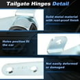 Unique Bargains 66110-0C020 Tailgate Hinge for Toyota Tundra 2007-2024 ...