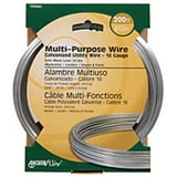 Hillman 50 ft. L Galvanized Steel 9 Ga. Wire - Walmart.com