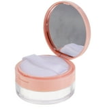 Portable Empty Powder Case Mirror Loose Powder Container Makeup Case ...