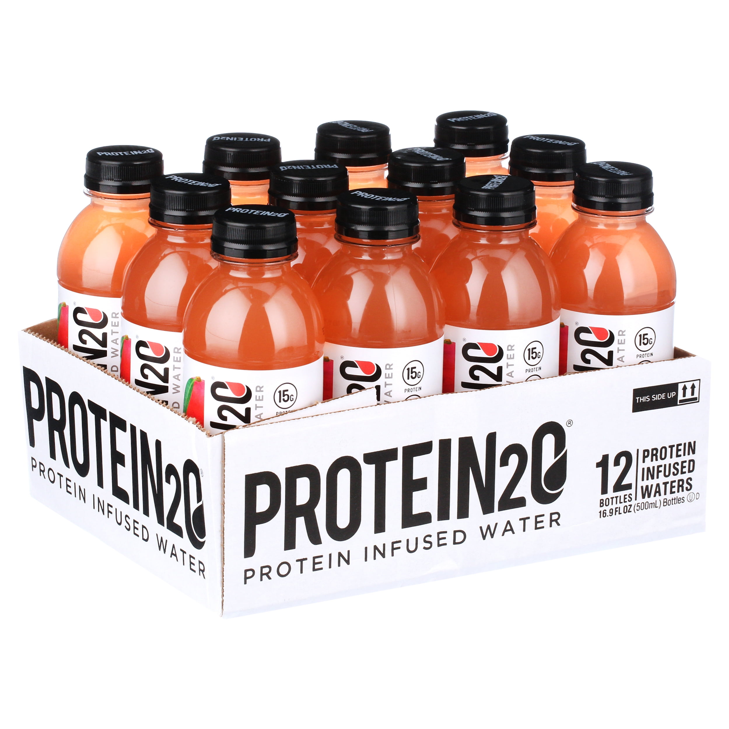 Buy Protein2o 15g Whey Protein Infused Water Bottle, Peach Mango, 16.9 ...