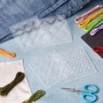 4Pcs Acrylic Sashiko Stencil Line Grid Square Embroidery Tool Drawing ...