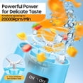 Mini Personal Size Portable Blender - 13 Oz Newly Upgraded Cordless ...