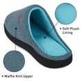 VONMAY Men's Memory Foam Footbed Slippers-Cozy, Two-Tone, Anti-Skid TPR ...