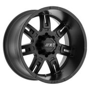 Mickey Thompson Sidebiter II Wheels with Satin Black Finish (22X10 ...