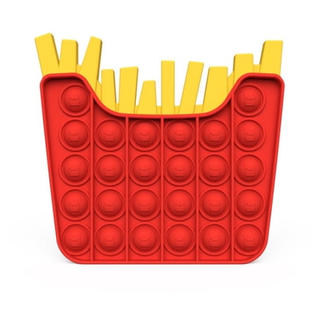 YERDGARY bubble Sensory Toy French Fries Shape For Decompression ...