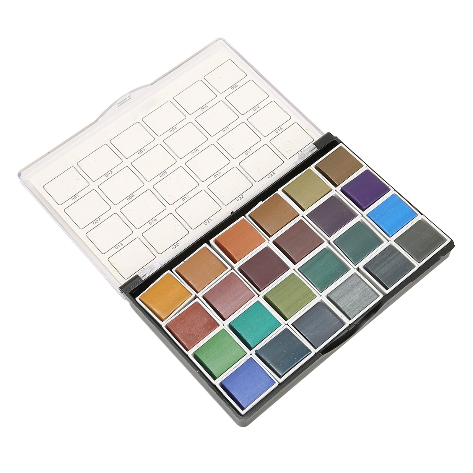 Conjunto de Pinta de Acuarela de 24 Colores, Juego de Pinta de Acuarela ...