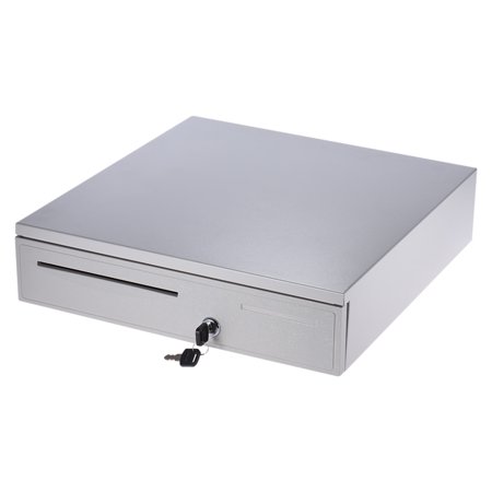 Heavy Duty Electronic Cash Drawer Box Case Storage 5 Bill 5 Coin Trays ...