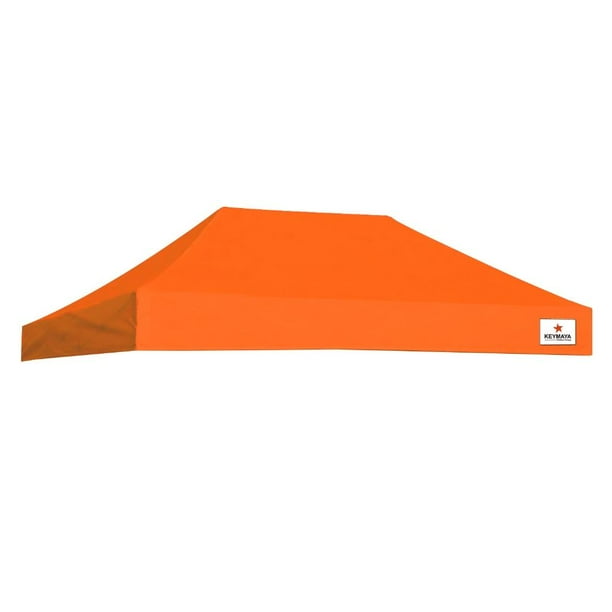 Keymaya 10x15 Top Replacement Cover for outdoor canopy (Orange ...