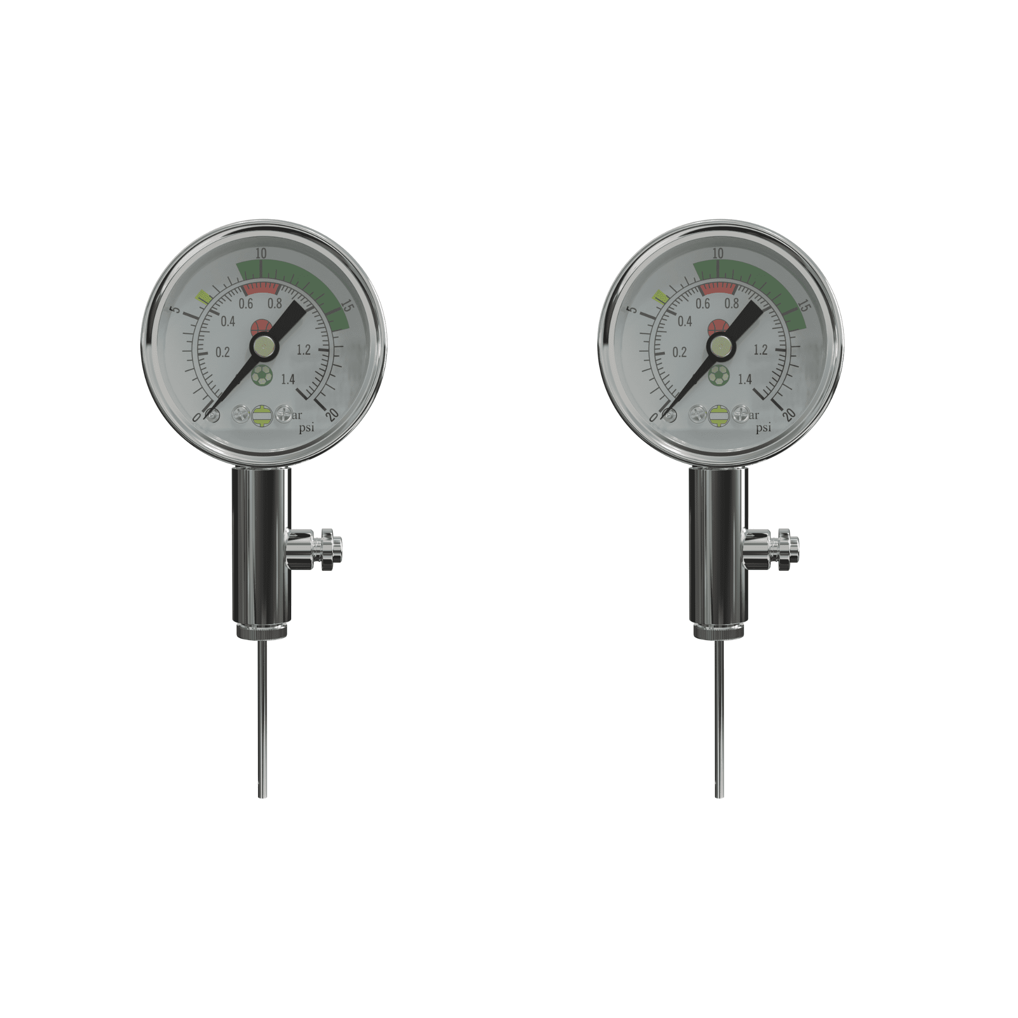 Great Call Athletics | Pro Digital Ball Pressure Gauge | 2 Pack | Air ...