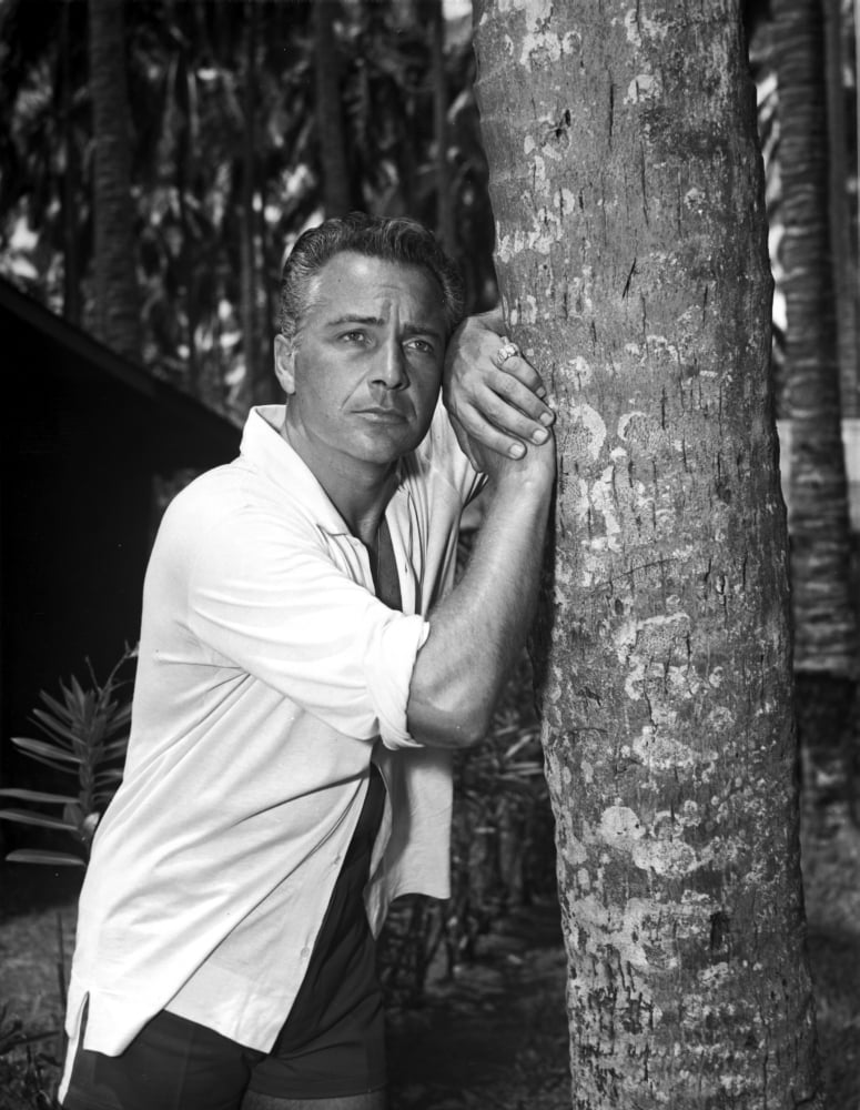 Rossano Brazzi leaning on a tree Photo Print (8 x 10) - Walmart.com