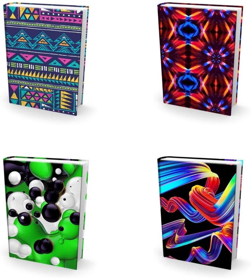 Jumbo, Stretchable Book Cover 4 Pack (Standard) - Walmart.com