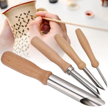 Hole Puncher, Ball Pen Dotting Tools Punching Tools For Pottery Blanks ...