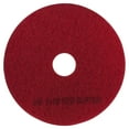 3M 13"" Buffing Pad Red 5 Per Case - Walmart.com