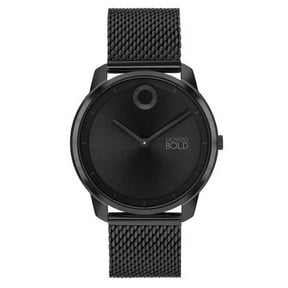Movado Men's Bold Large Sunray Dial Analog Quartz 44mm Watch 3600260 ...