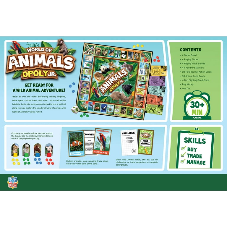 Animals Around The World Games
