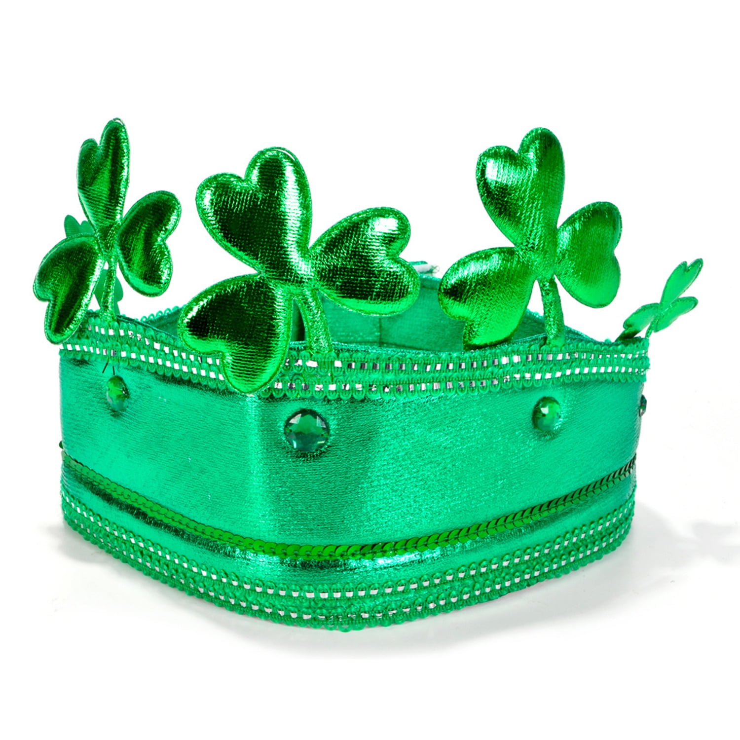 Rinco St. Patrick's Day Shamrock Crown Party Hat, Green, One-Size ...