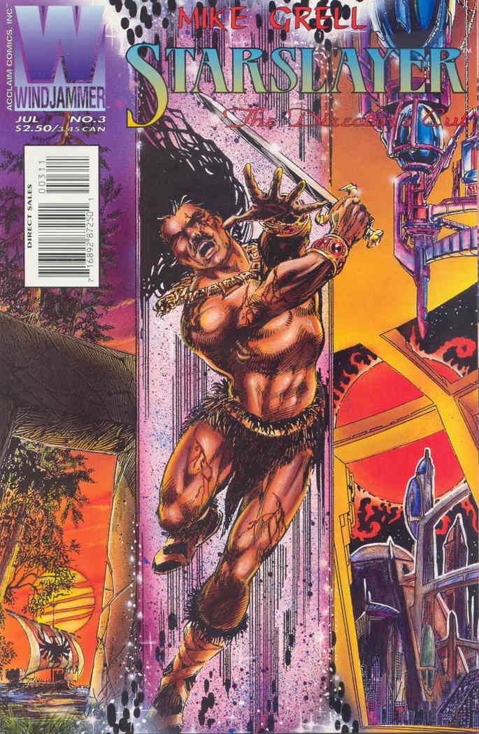 Starslayer: The Director's Cut #3 VF ; Windjammer Comic Book - Walmart.com