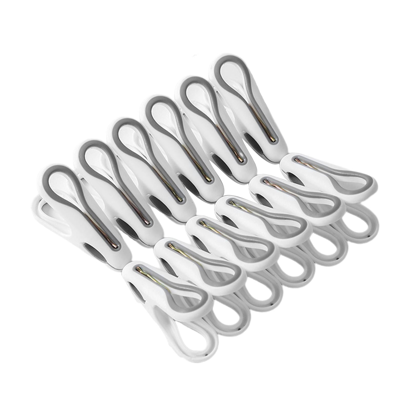 12Pcs Clothespins Clothes Drying Line Pegs Clothes Drying Rack Stable ...