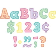 Teacher Created Resources 4" Black Bold Block Letters Combo Pack ...