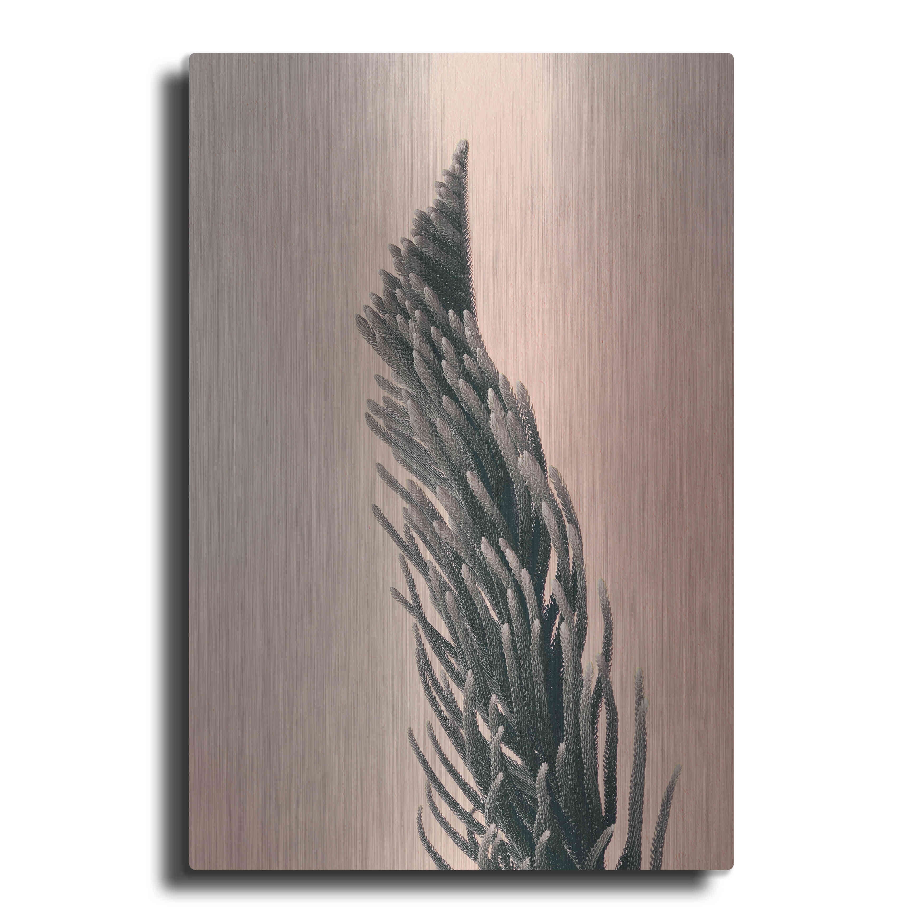 Luxe Metal Art 'Upwards 1' by Design Fabrikken, Metal Wall Art, 12"x16 ...