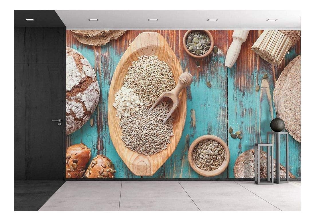 Wall26 Grain Breads and Cereals. Various Kinds of Bread, Bread Rolls ...