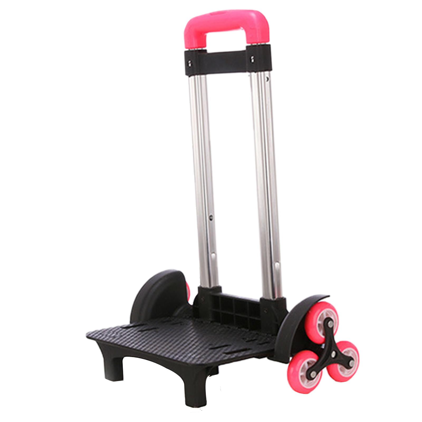 Carrito de compras con ruedas Carretilla personal con asa Carrito de ...
