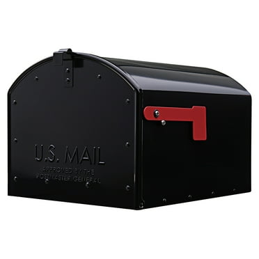 Gibraltar Mailboxes Stanley Extra Large, Steel, Post Mount Mailbox ...