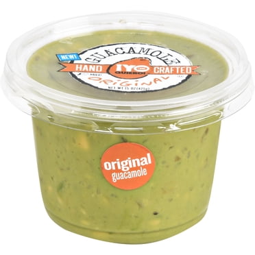WHOLLY GUACAMOLE Classic Bowl Family Size, Hass Avocados, No ...