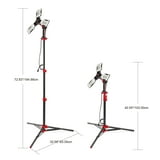 Hyper Tough 6000 Lumen Triple Wing LED Work Light with 3 Adjustable ...