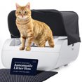 Smart Self-Cleaning Cat Litter Box Wide Opening 2.4G WiFi/App Control ...