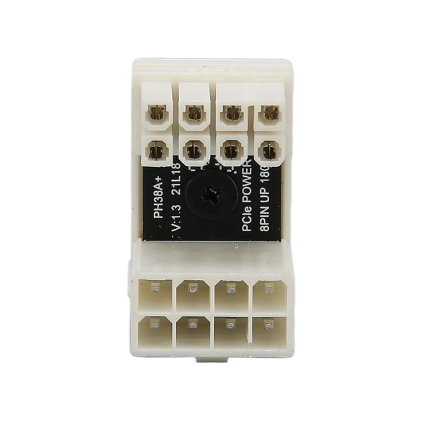 Graphics Card Angled Adapter,GPU PCIe Connector White Degree GPU ...