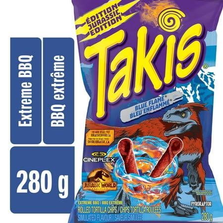 TAKIS® Blue Flame Extreme BBQ Rolled Tortilla Chips - Walmart.ca