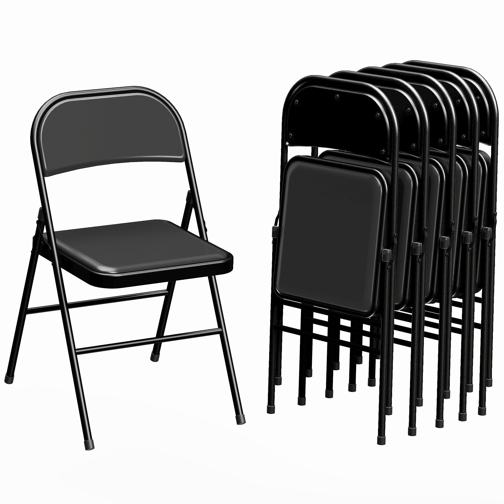 Click here for Homcom Metal Folding Chairs With Linen Cushion Fol... prices