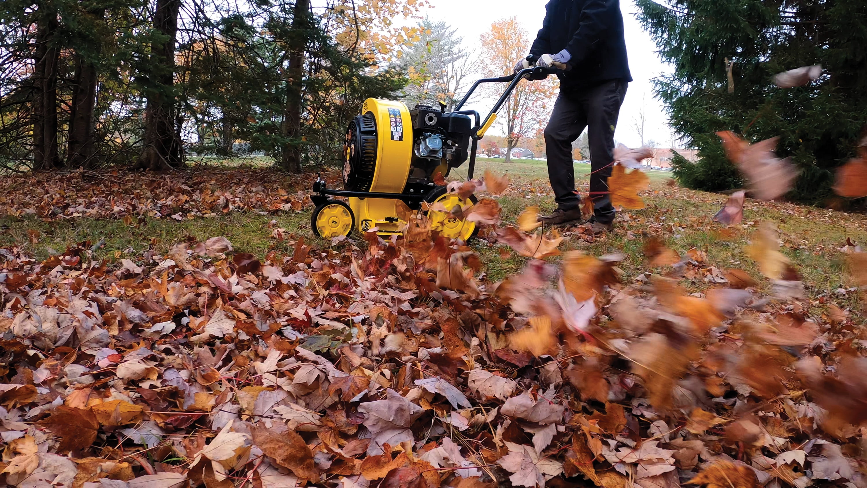 Buy Champion Power Equipment 212cc 1200 CFM Walk Behind Leaf Blower ...