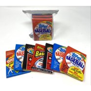 100 Vintage NFL Football Cards in Old Sealed Wax Packs - Perfect ...