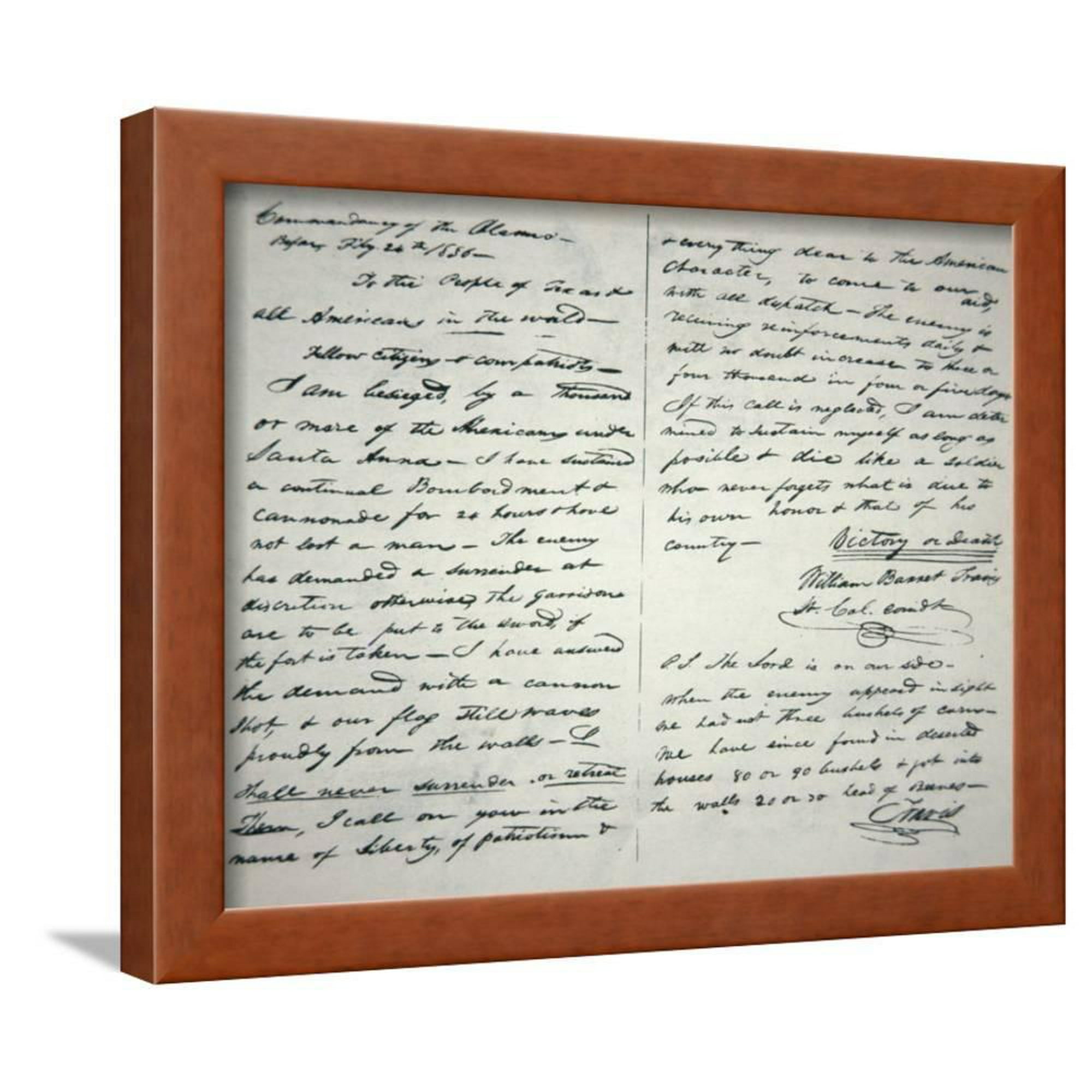 William Travis Letter