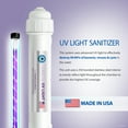 APEC UG-UVSET-1-4 UV Ultra Violet Sterilizer Water Filter Kit with 1/4 ...
