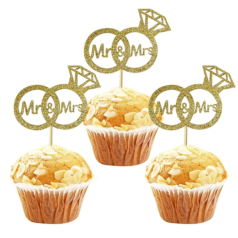 Engagement Cupcake Decorations