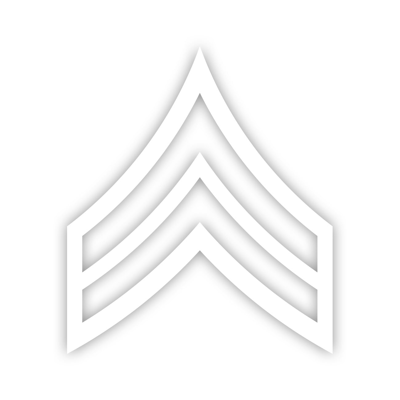 E-4 Corporal Rank Sticker Decal Die Cut - Self Adhesive Vinyl ...