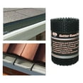 Gutter Guard Mesh 16 Ft X 6In Black Plastic 5" & 6" Gutters Cover Easy ...
