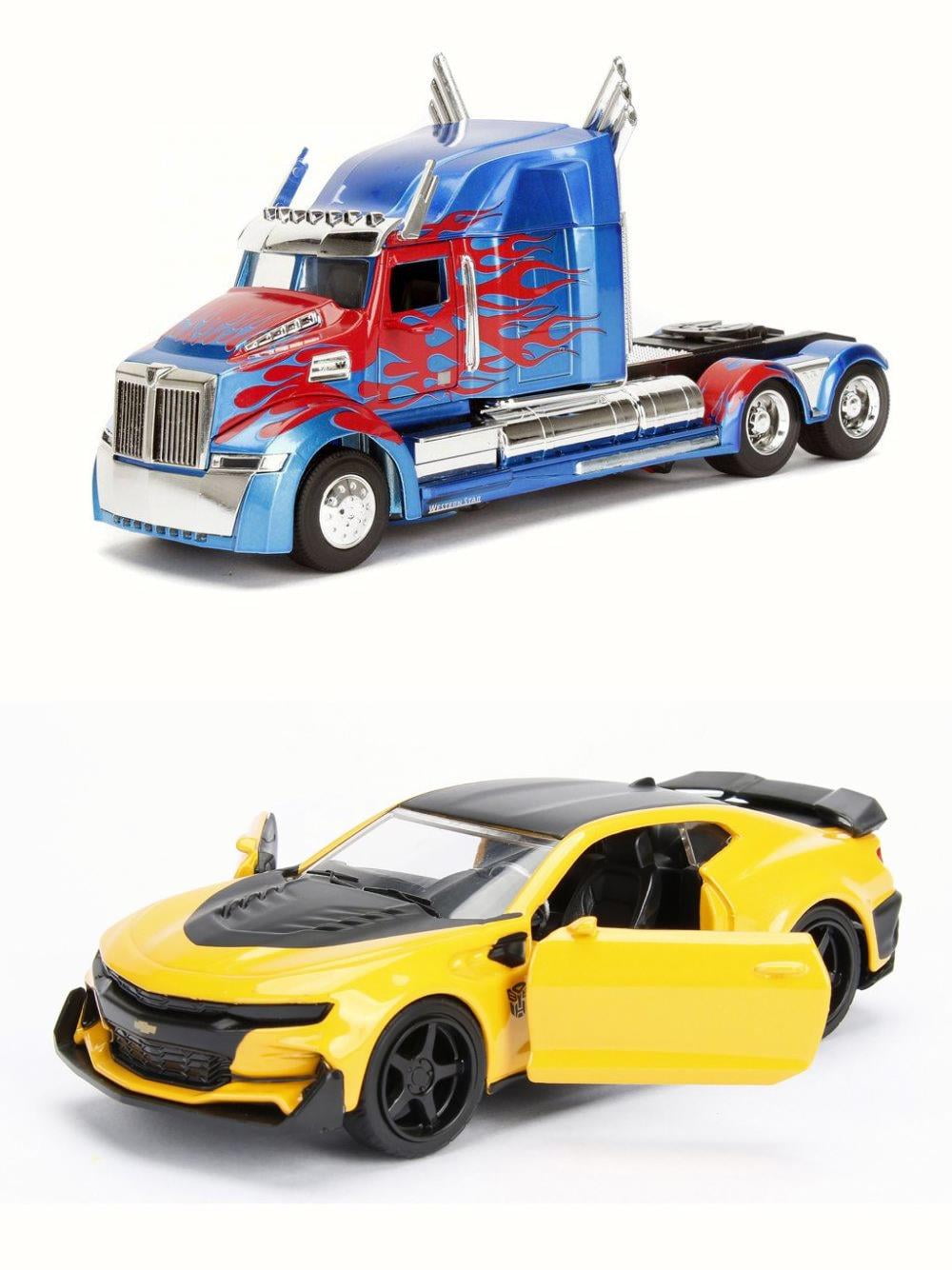 Transformers Diecast Toy Car Package - Two 1/24 Scale Diecast Model ...