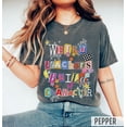 CLOTEX Comfort Colors Weird Teachers Build Character Shirt, Artsy ...