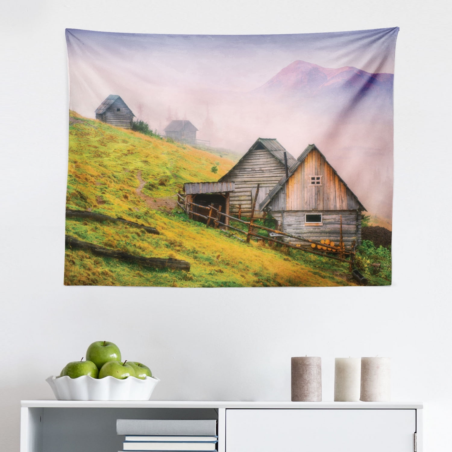 Country Tapestry, Barley Field Sunset Samoeng Chiang Mai Thailand ...